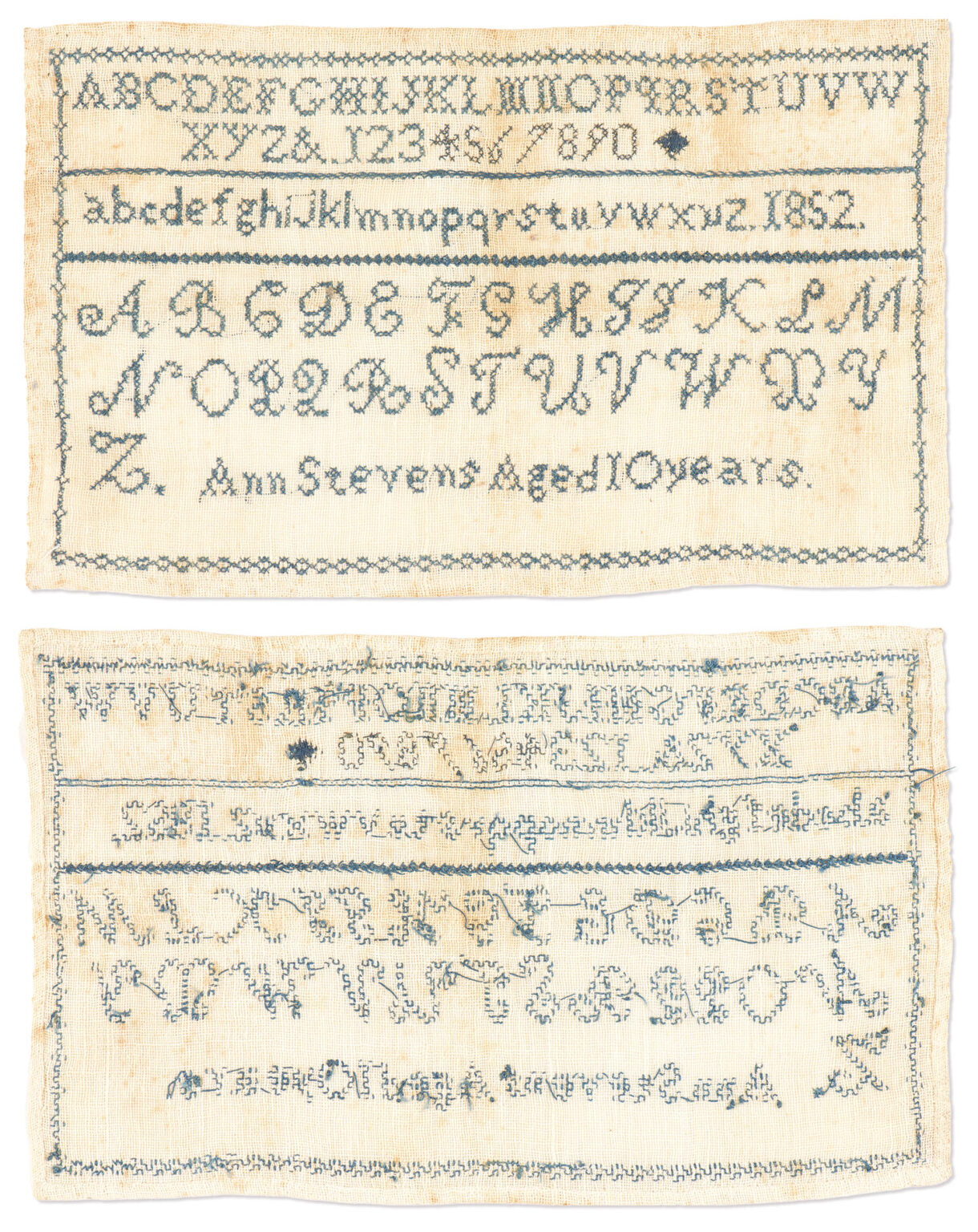 Quaker Samplers from the Rokeby Collection - Rokeby Museum