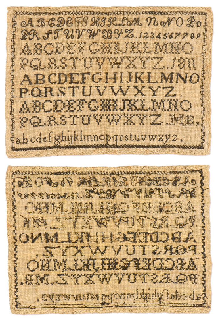 Quaker Samplers from the Rokeby Collection - Rokeby Museum